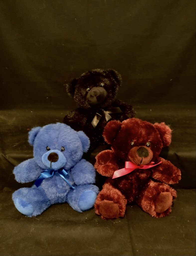 Royal Blue 6” Colorama Bear - Homecoming Supplies