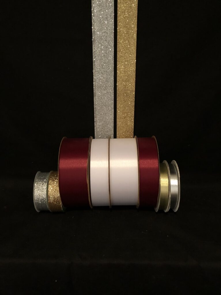 Maroon 1.5” Ribbon 10 Yards – Homecoming Supplies